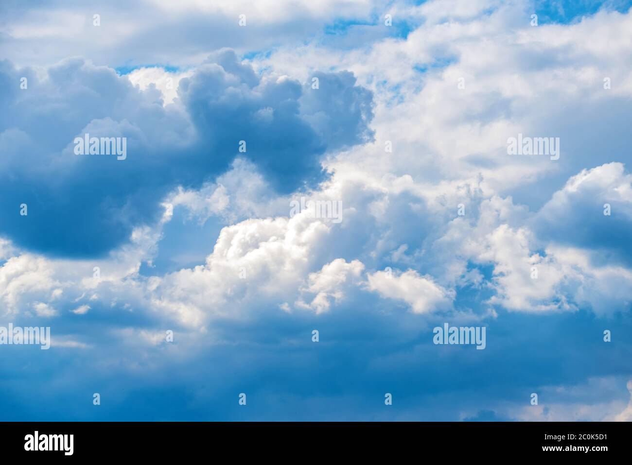 Beautiful natural background with skyscape and clouds Stock Photo - Alamy