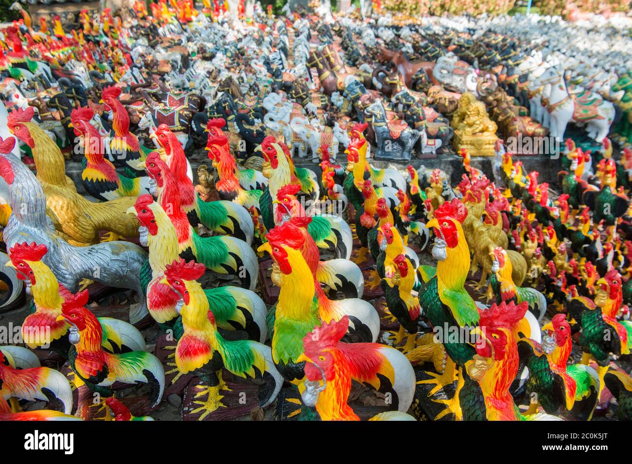 the Shrine of King Taksin in the town of Tak in the Province of Tak in ...
