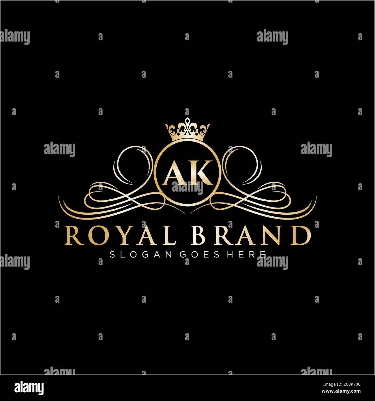Ak real estate logo Stock Vector Images - Alamy