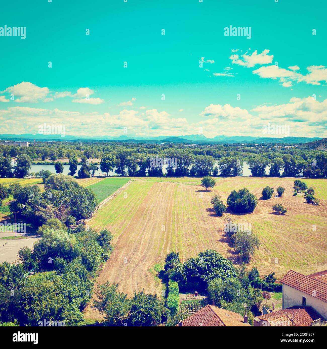 Valley of the rhone hi-res stock photography and images - Alamy
