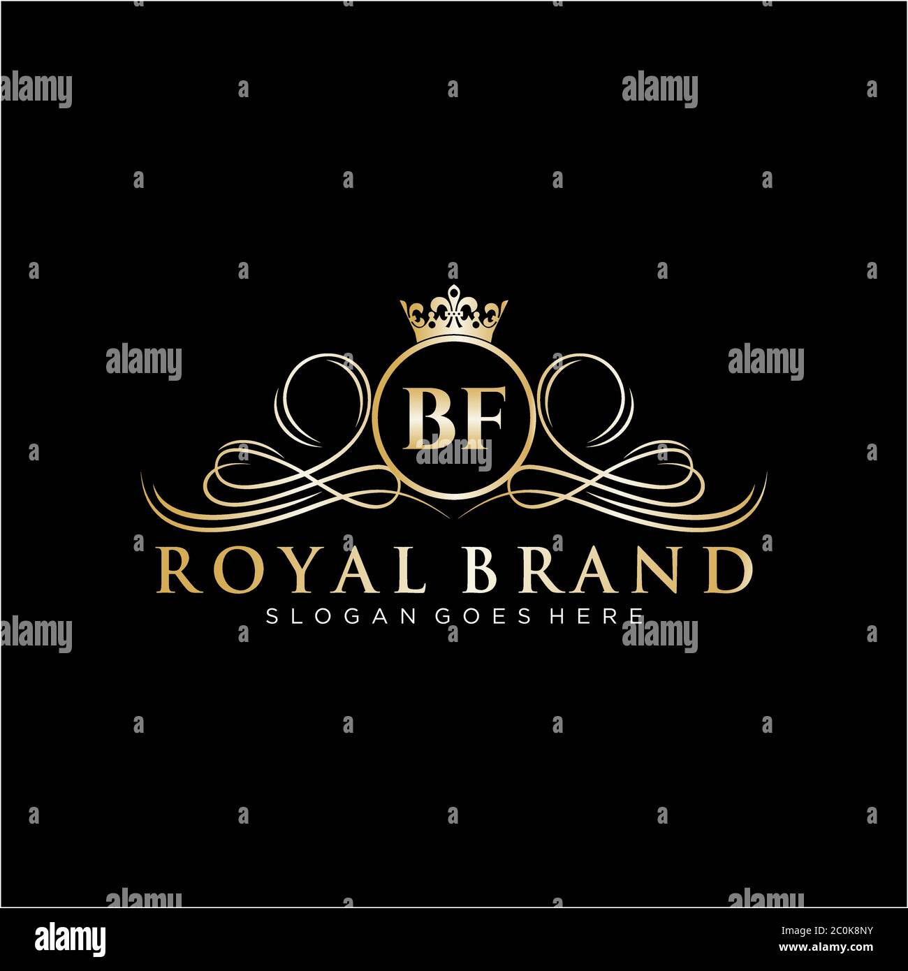 Bf real estate logo hi-res stock photography and images - Alamy