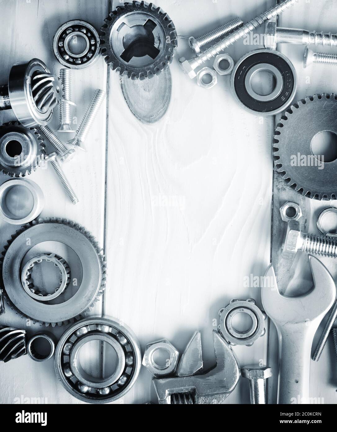 frame from nuts and bolts Stock Photo - Alamy