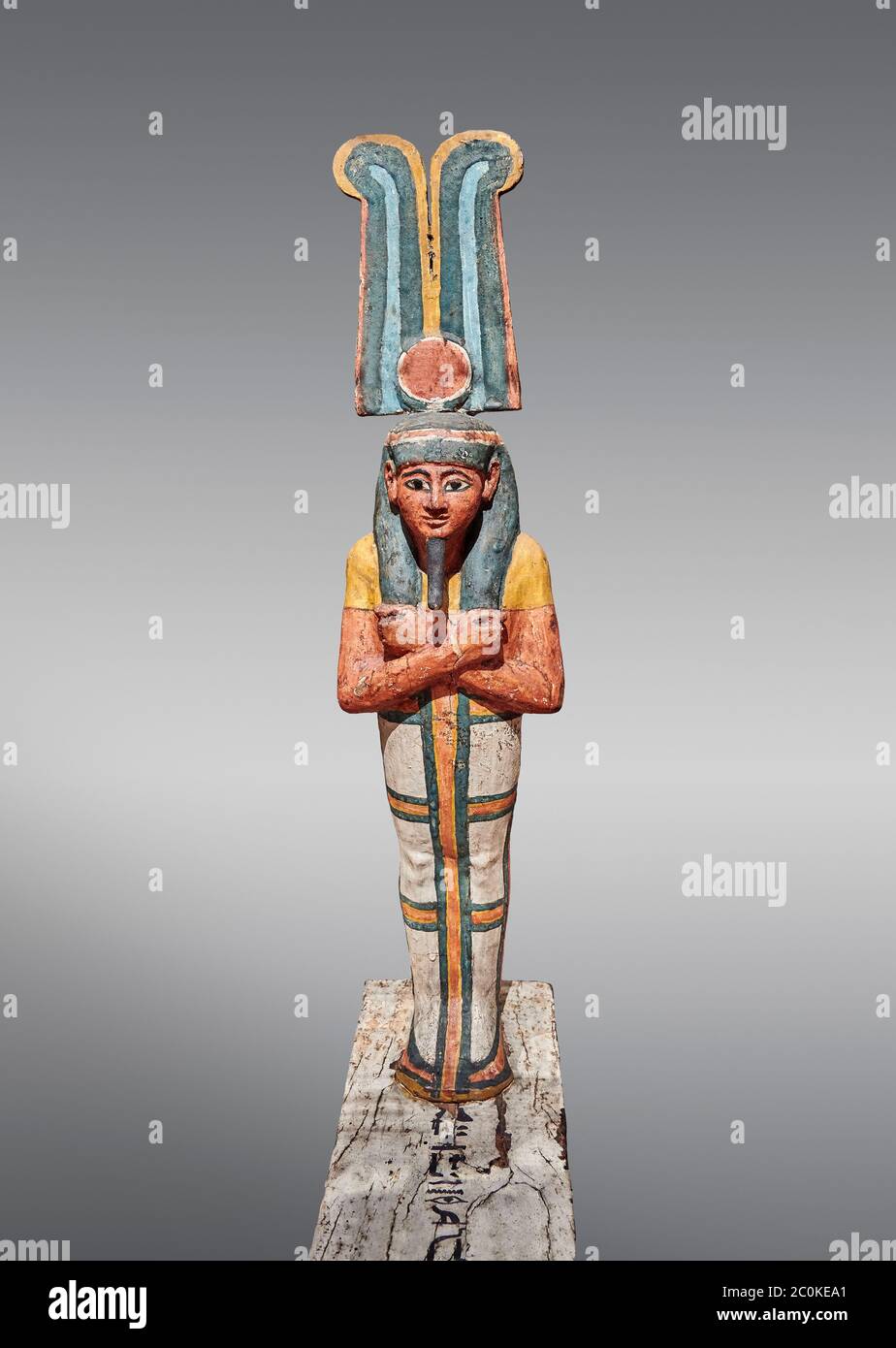 Ancient Egyptian statuette of Ptah Sokar Osiris, Late Period 25-26th ...