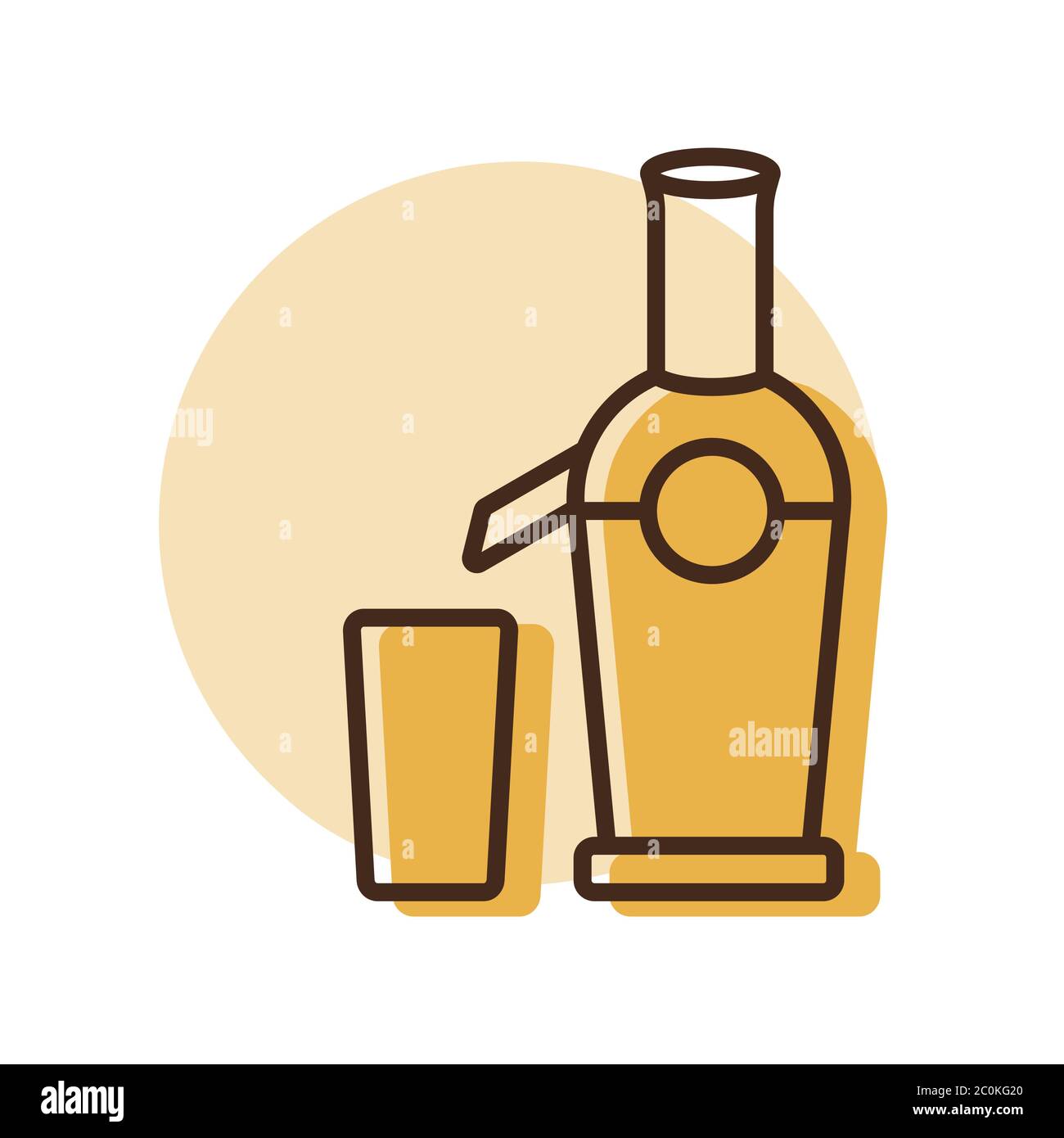 Electric juicer vector icon. Kitchen appliance. Graph symbol for ...