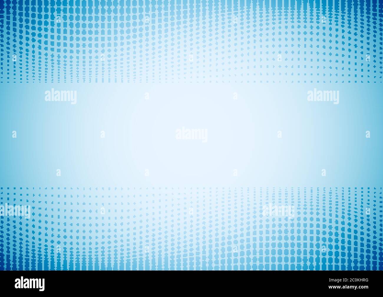 Abstract waves dots pattern halftone blue gradient background and ...