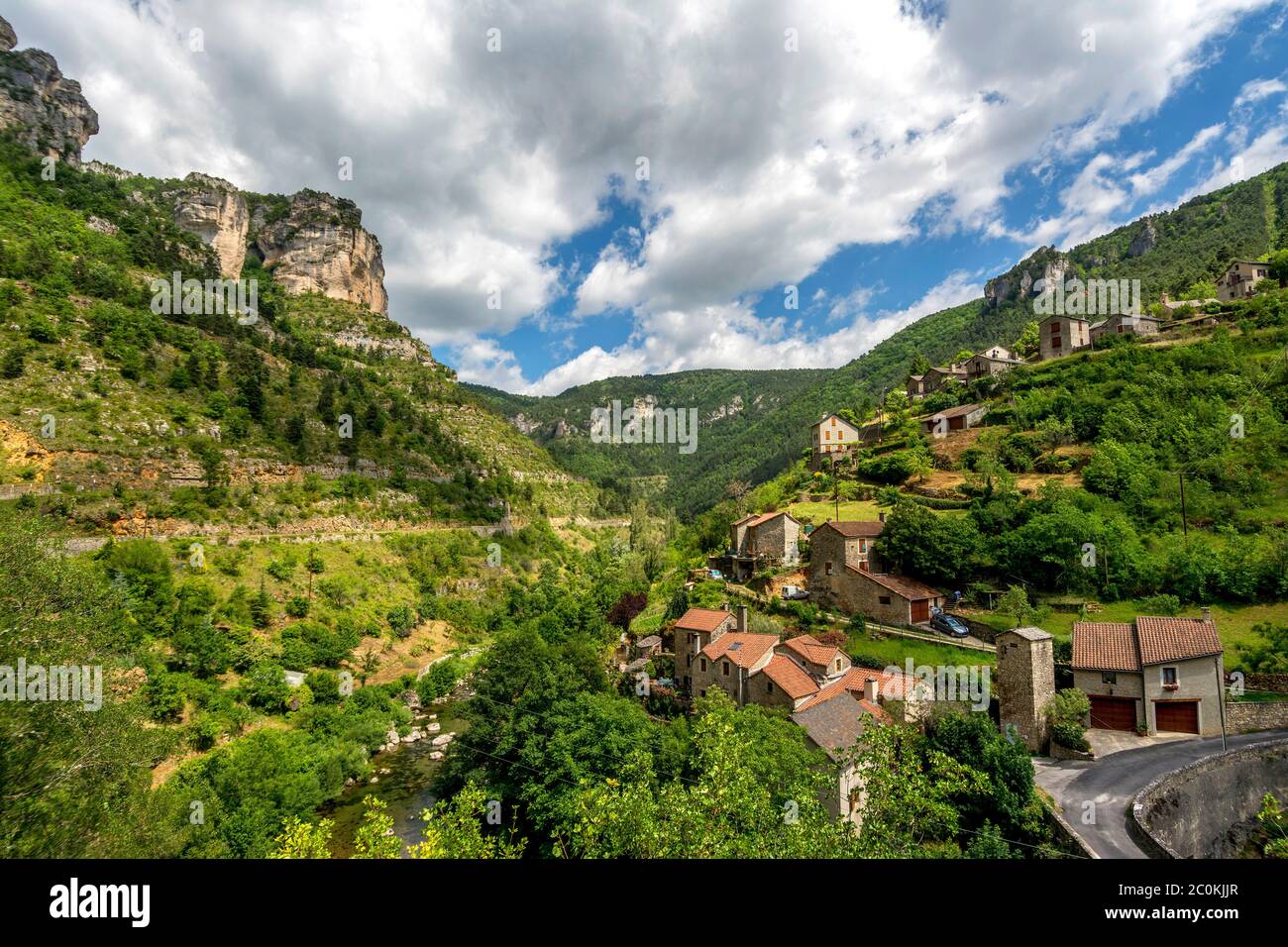 Le maynial in Gorges de la Jonte. UNESCO World Heritage Site. Cevennes ...