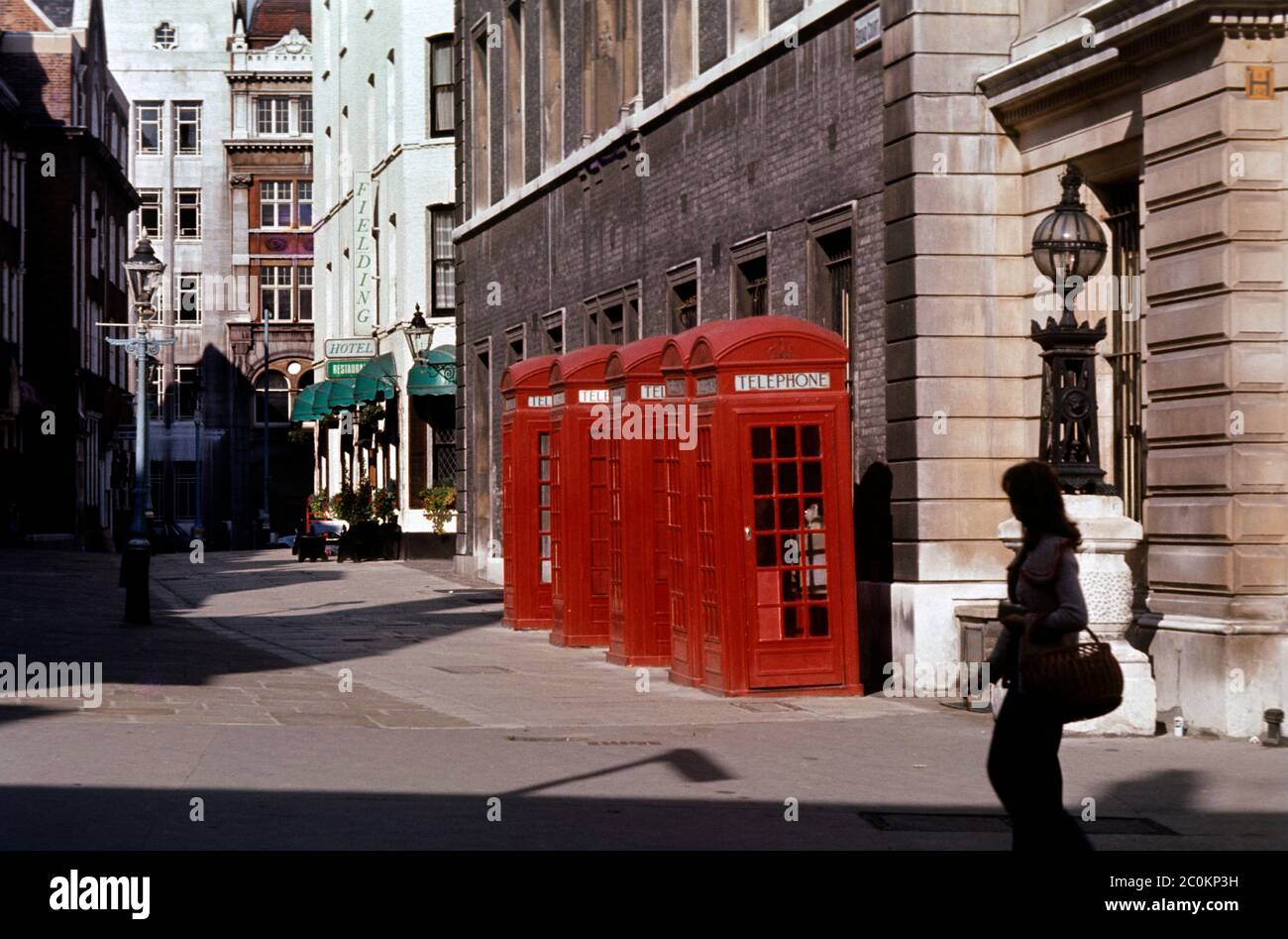 London 1974 - Broad Court, Covent Garden, London, United Kingdom Stock ...