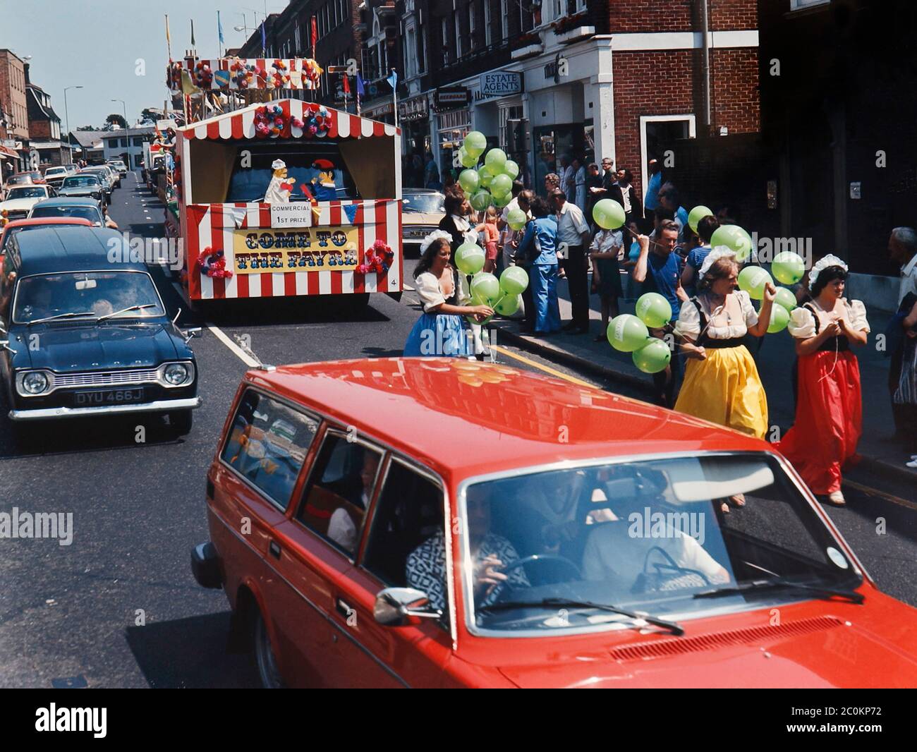 1976 Reigate carnival, Surrey, United Kingdom Stock Photo - Alamy