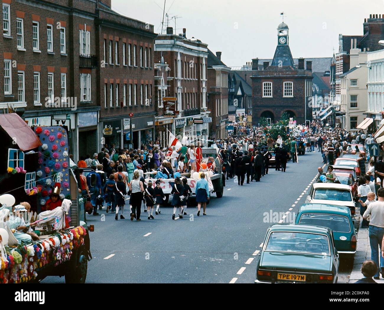 1976 Reigate carnival, Surrey, United Kingdom Stock Photo - Alamy
