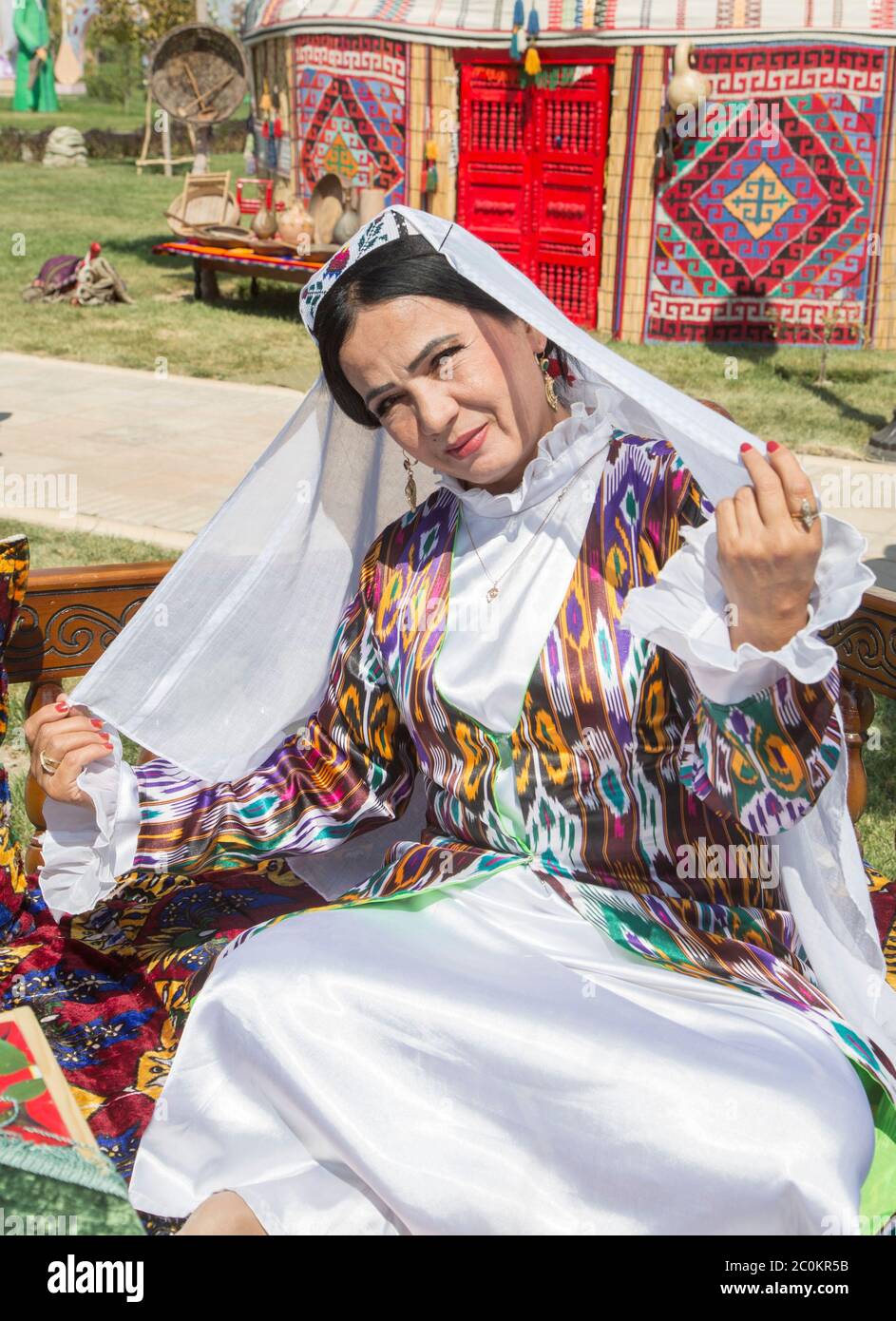 MAQOM ART FORUM IN SHAHRISABZ, UZBEKISTAN Stock Photo - Alamy