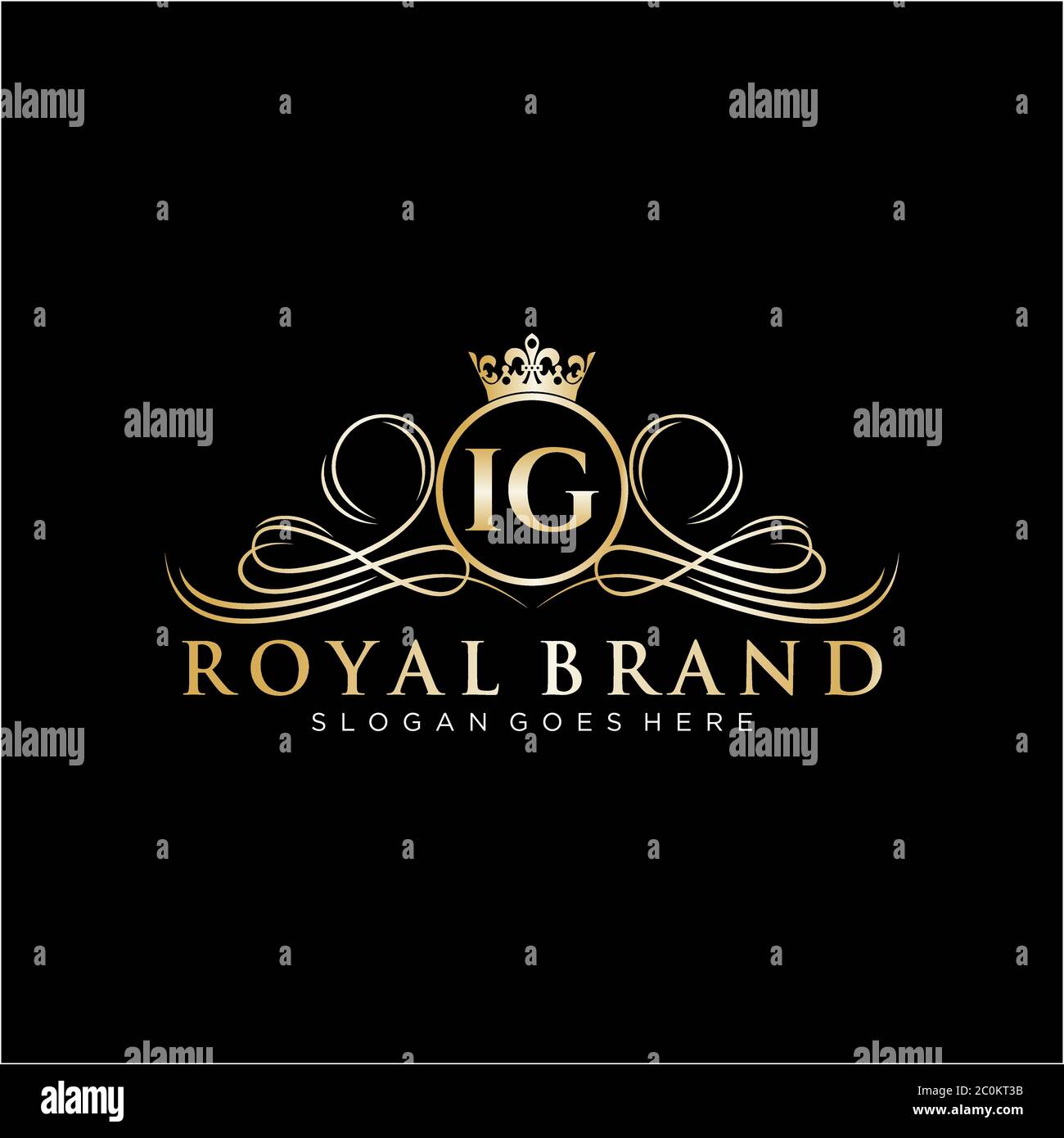 Ig real estate logo hi-res stock photography and images - Alamy