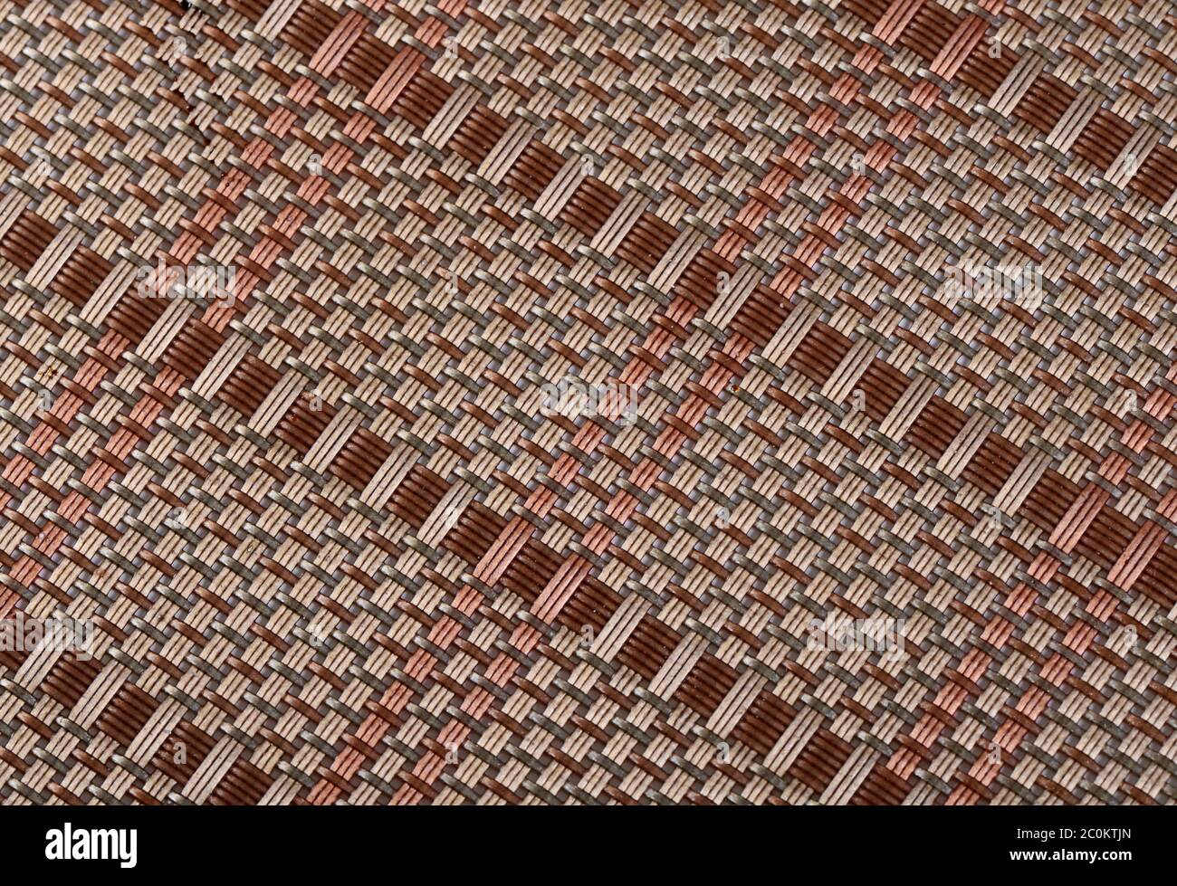 Closeup of bamboo mat background Stock Photo - Alamy