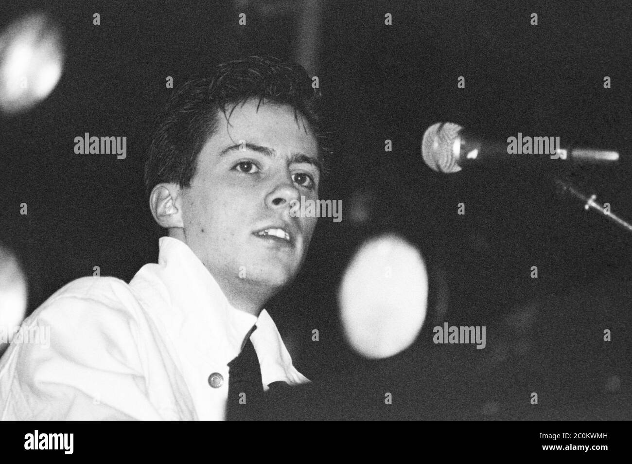 Dan Donovan of Big Audio Dynawithe live at the Brixton Academy. London ...