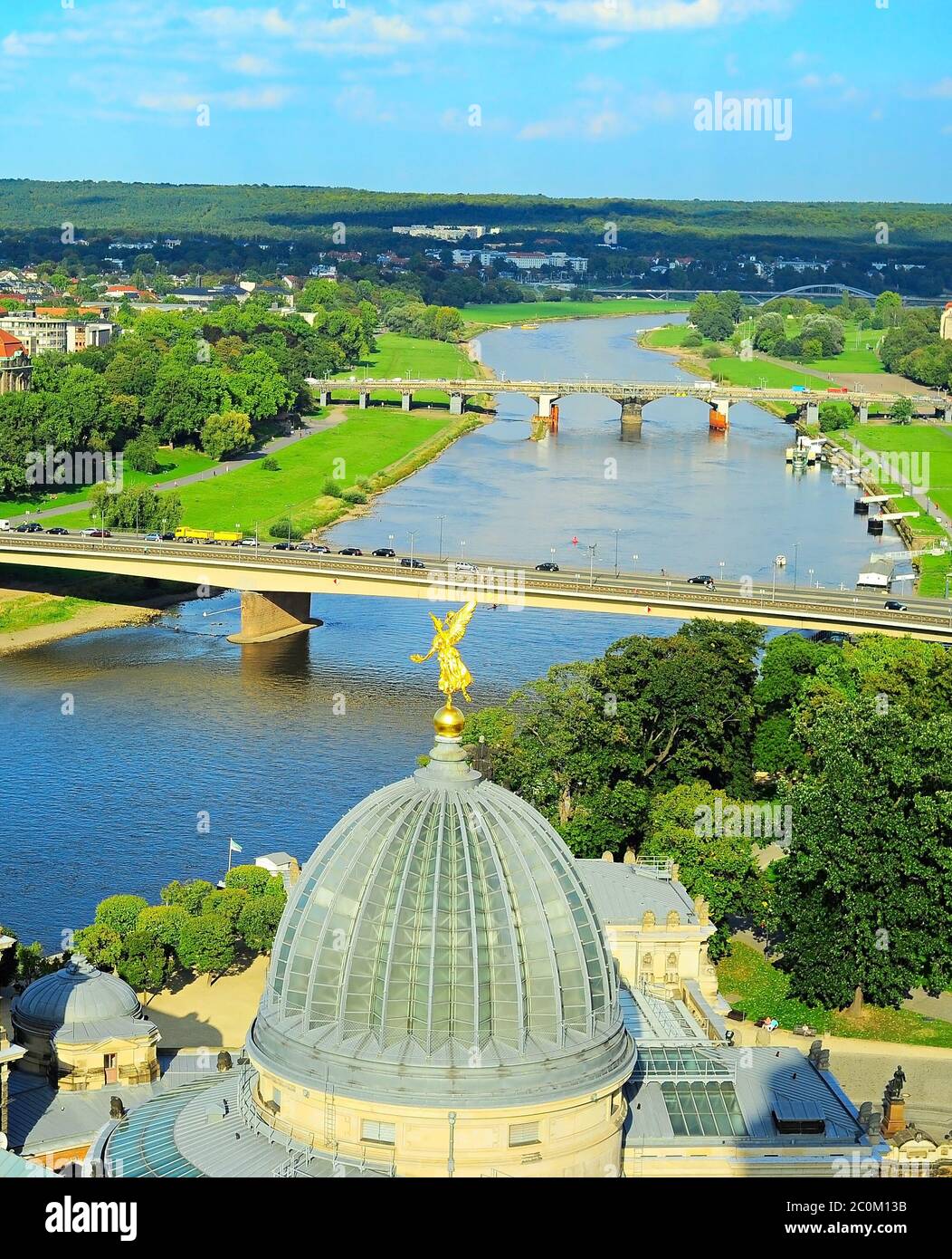 Dresden bridges, Germany Stock Photo - Alamy