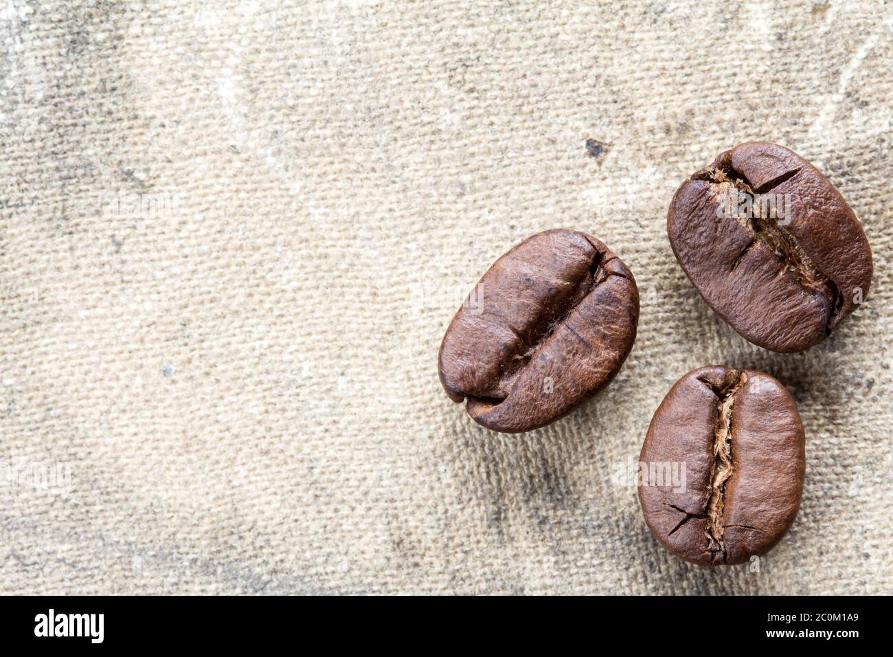 Three coffee beans hi-res stock photography and images - Alamy