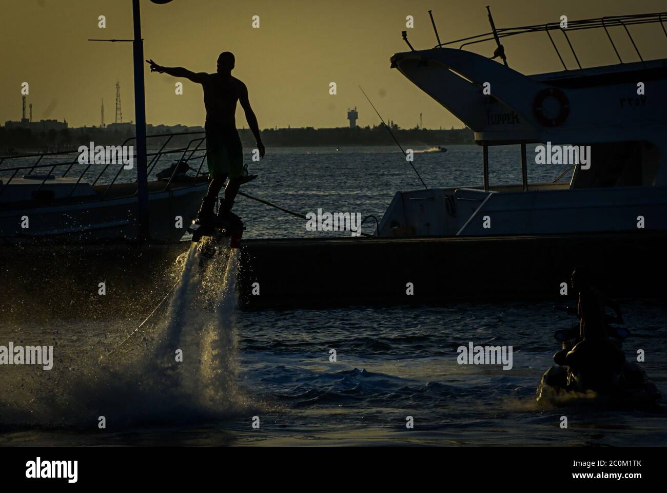 Water Jet Surfing Stock Photo - Alamy