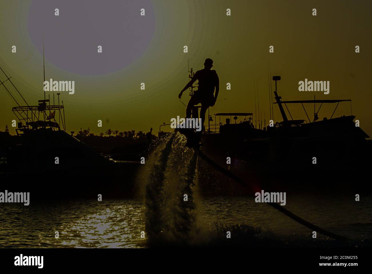 Water Jet Surfing Stock Photo - Alamy