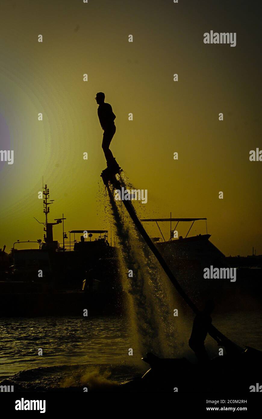 Water Jet Surfing Stock Photo - Alamy