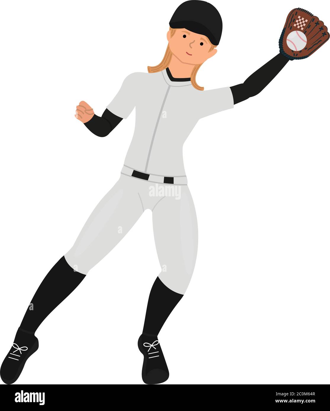 Baseball Player Cartoon Characters