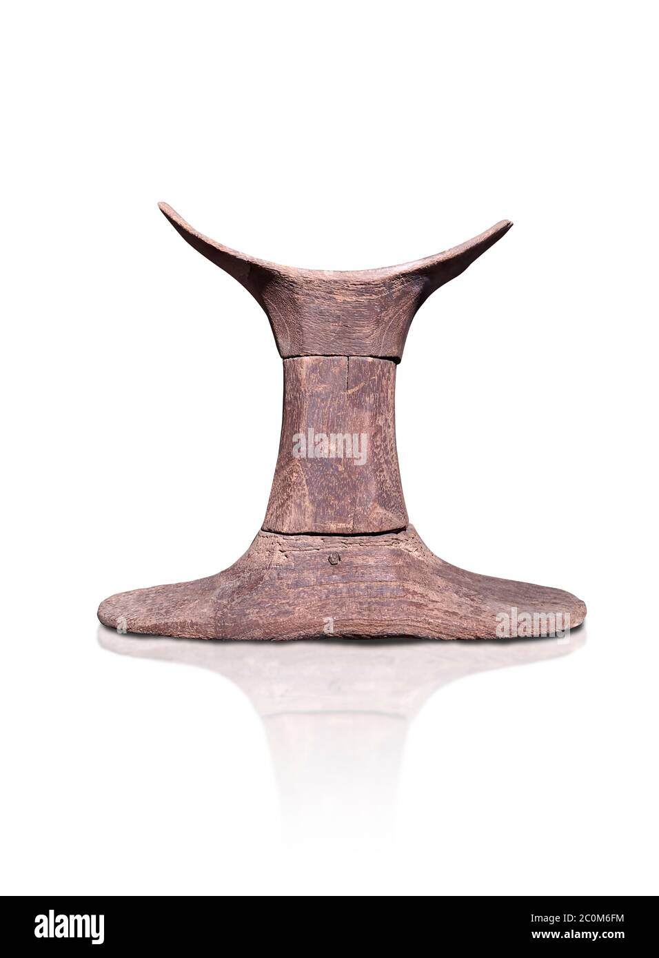 Ancient Egyptian head rest for sleeping on, type 1 . Egyptian Museum ...