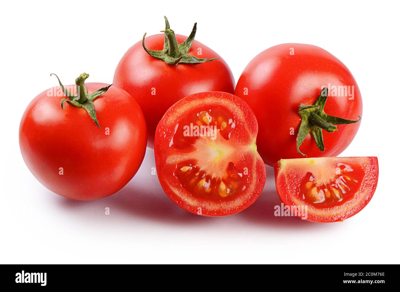Fresh red tomatoes vegetables Cut Out Stock Images & Pictures - Alamy