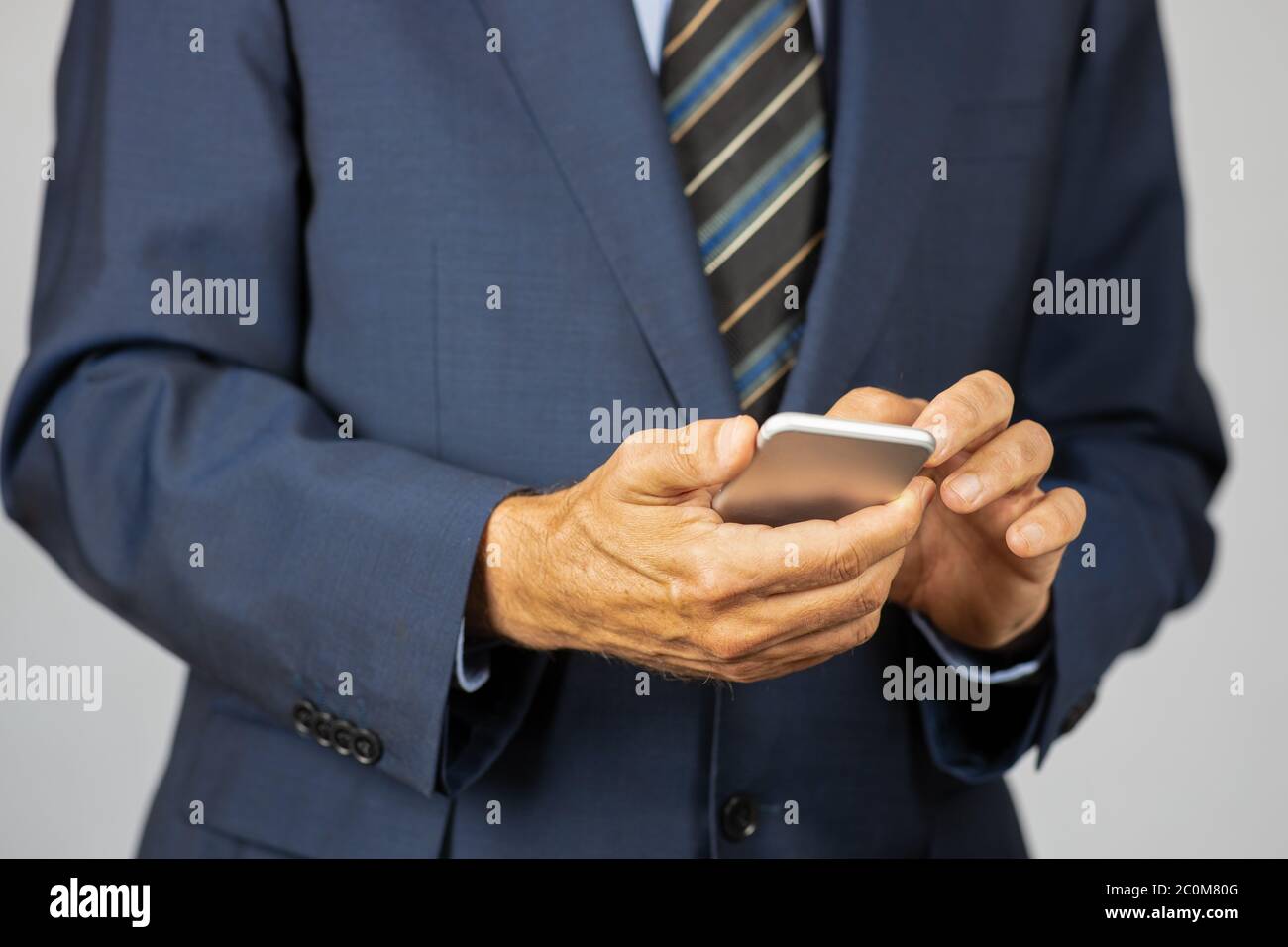 Hand man typing hi-res stock photography and images - Alamy