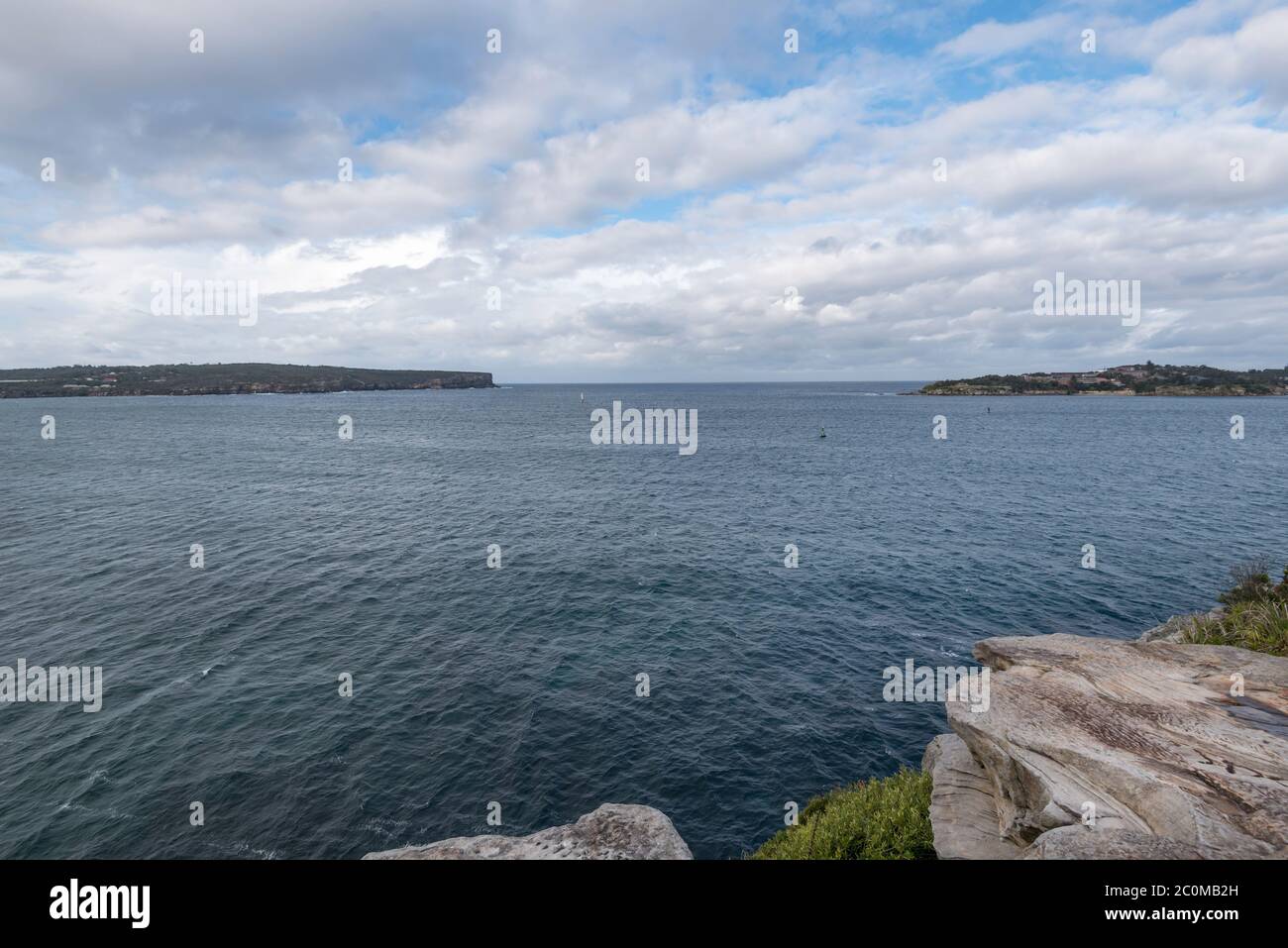 The former observation post and heavy gun emplacement at Middle Head in ...