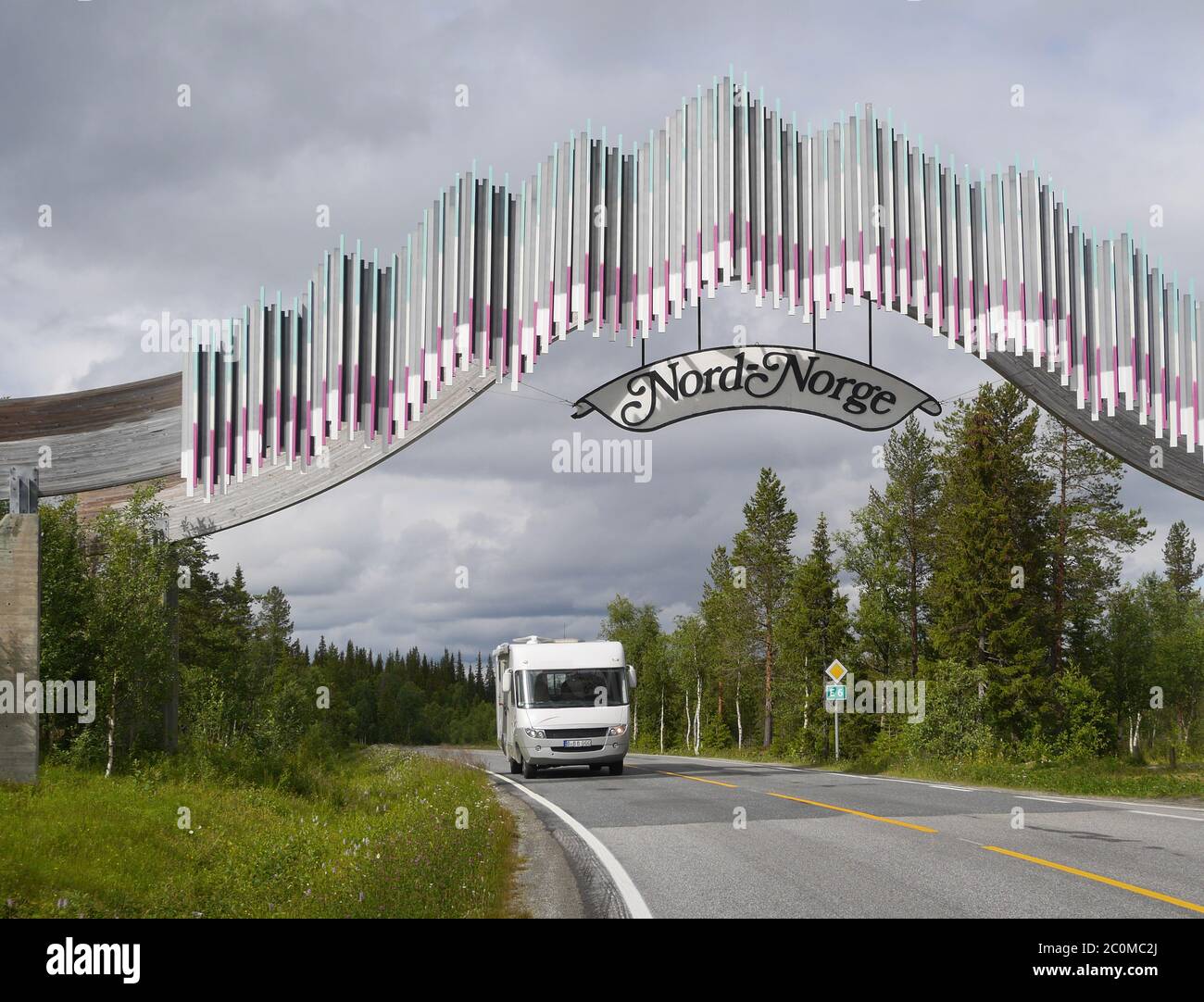 Norway e6 road hi-res stock photography and images - Alamy
