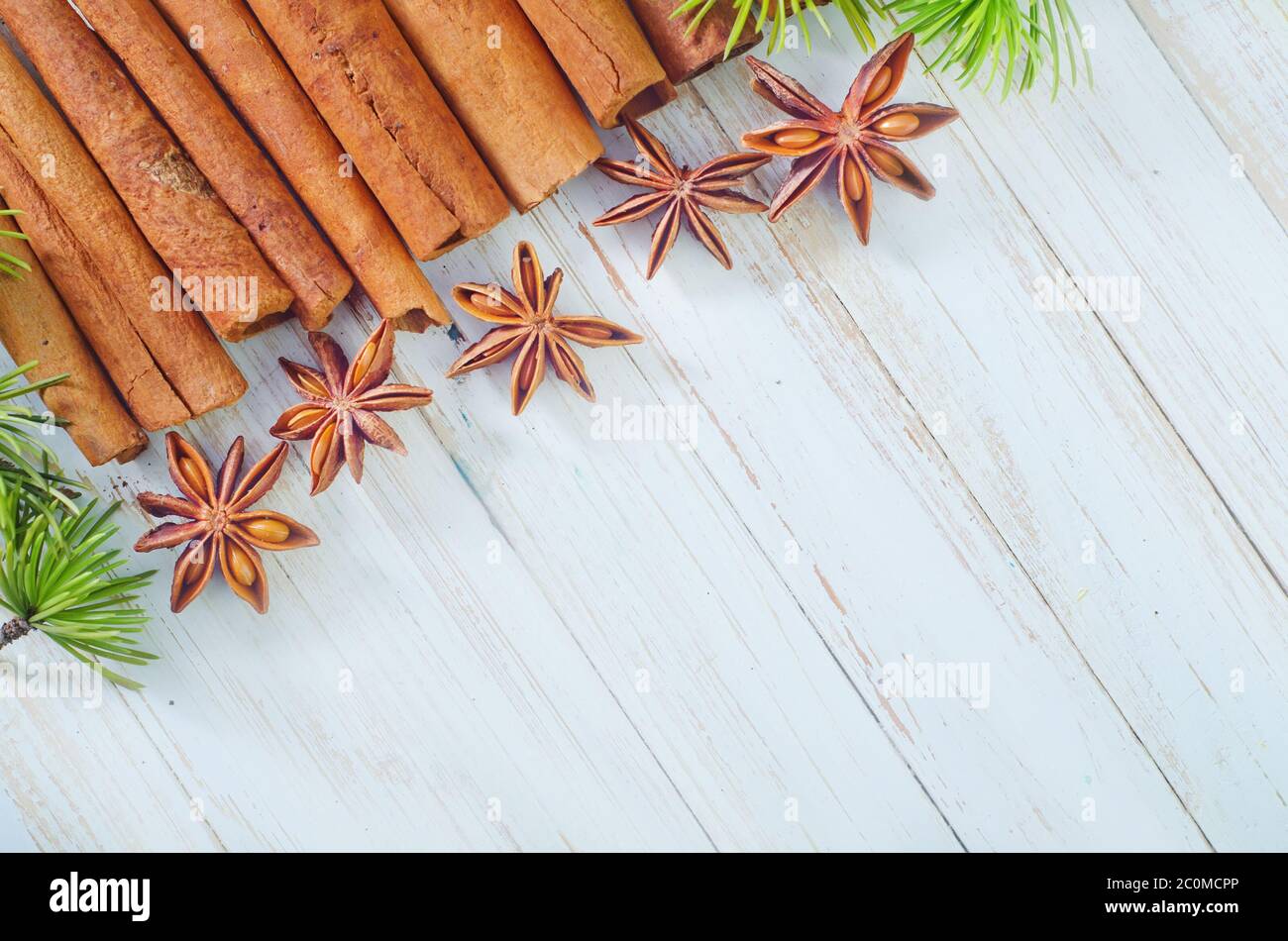cinnamon and anise Stock Photo - Alamy