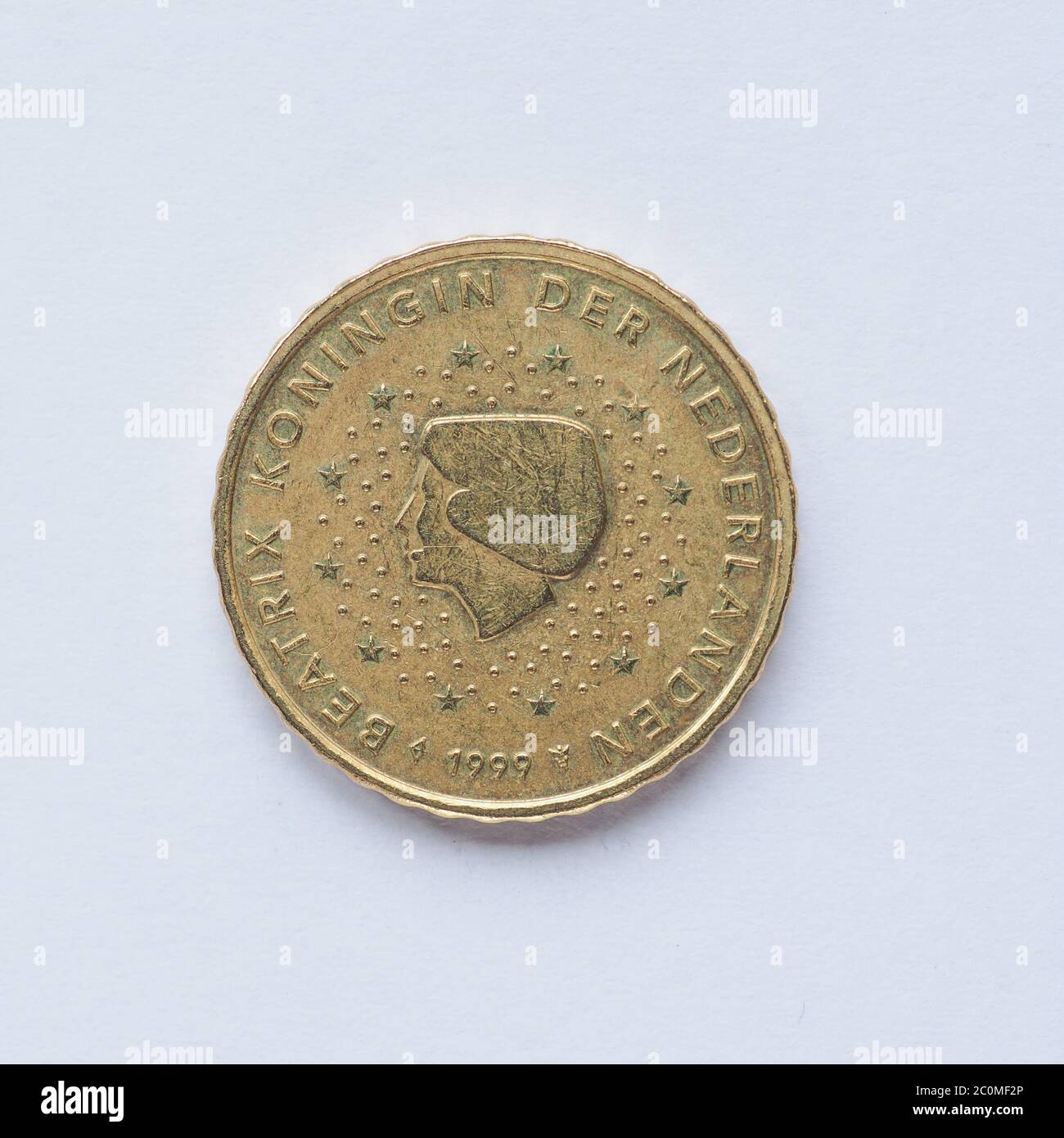 Dutch 10 cent coin Stock Photo - Alamy