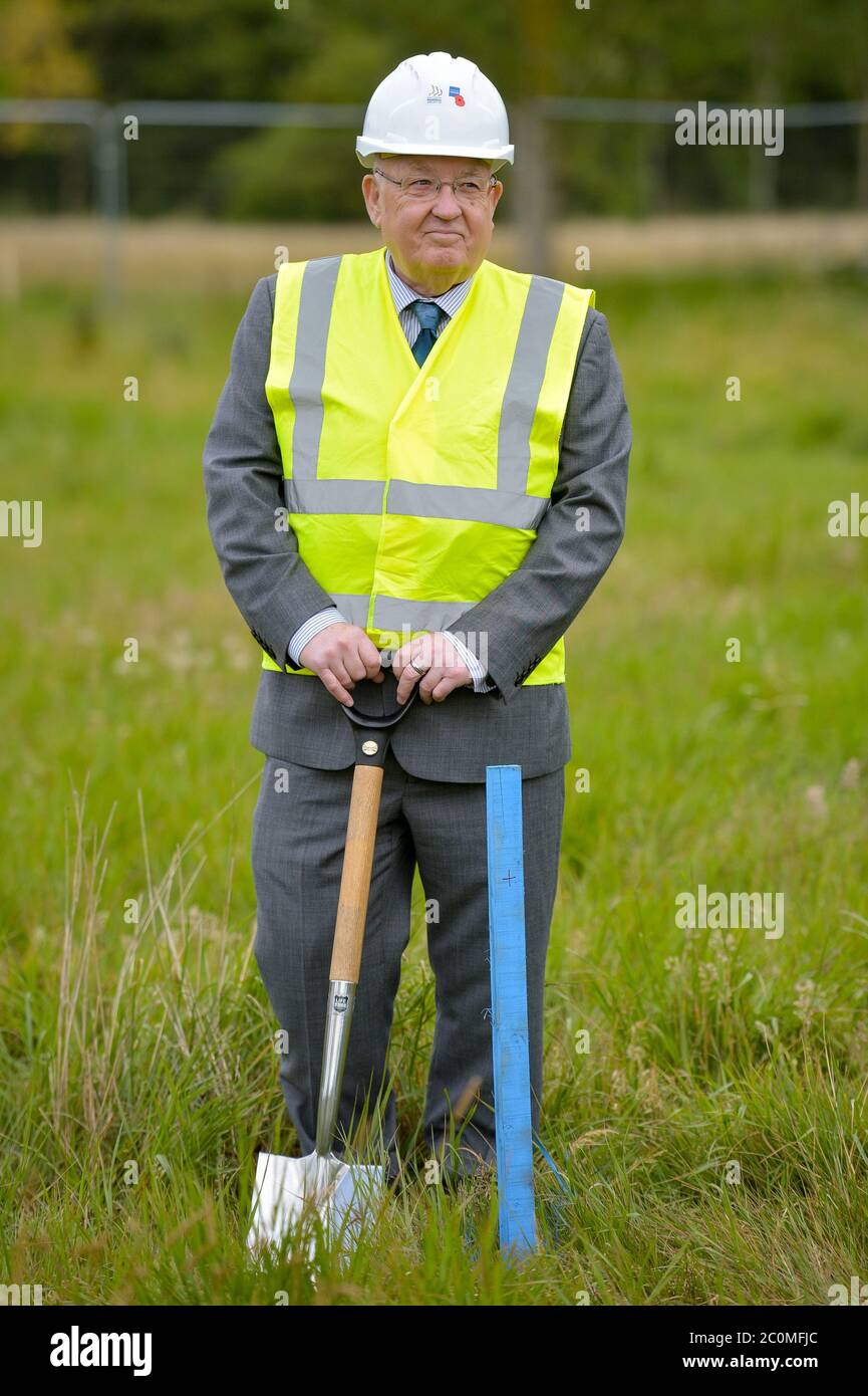Paul Bone, the father of Pc Fiona Bone, during a groundbreaking ...