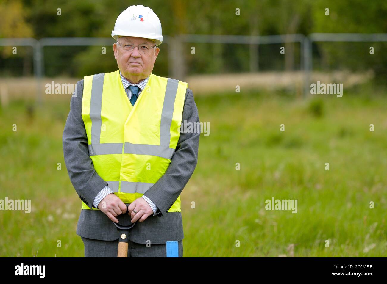 Paul Bone, the father of Pc Fiona Bone, during a groundbreaking ...