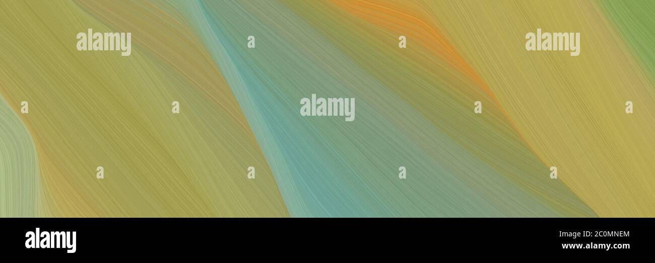 abstract curved speed lines background or backdrop with dark khaki ...