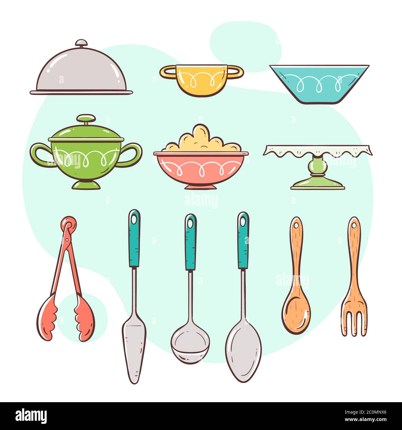 Serving Utensils Clip Art