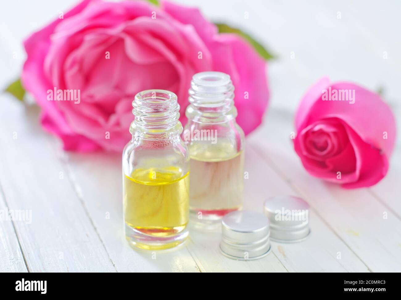 aroma oil in bottle Stock Photo - Alamy