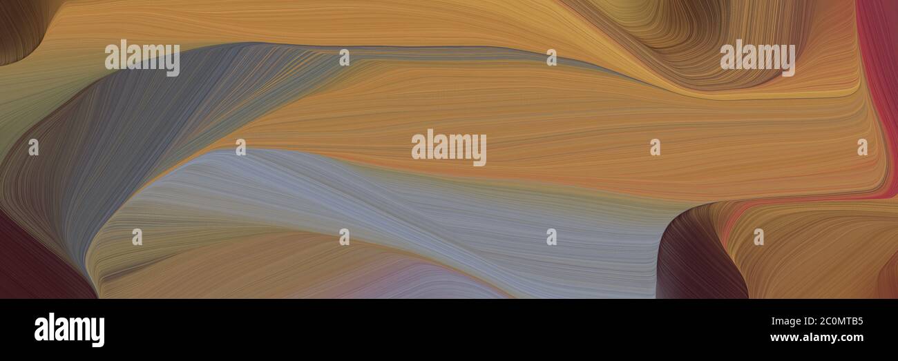 wild curved speed lines background or backdrop with pastel brown, light ...