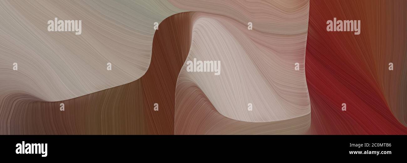 very dynamic curved speed lines background or backdrop with rosy brown ...