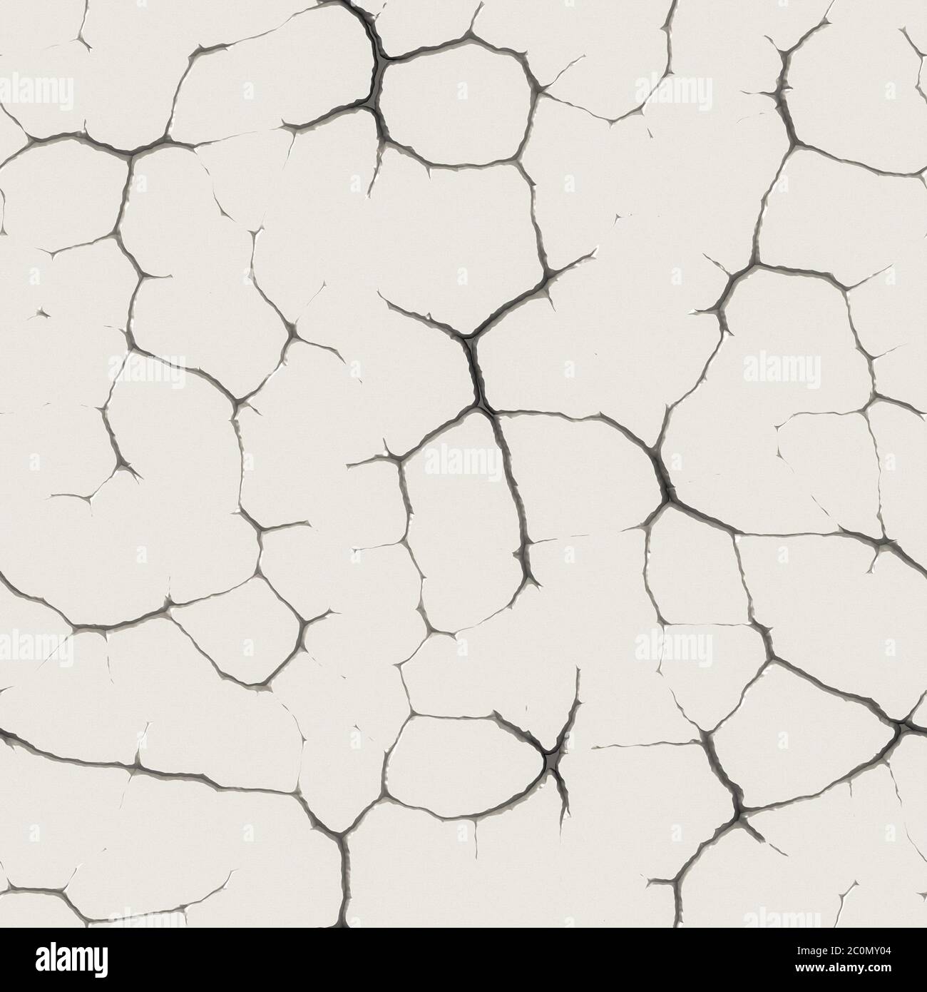 Cracks seamless black and white background Stock Photo - Alamy