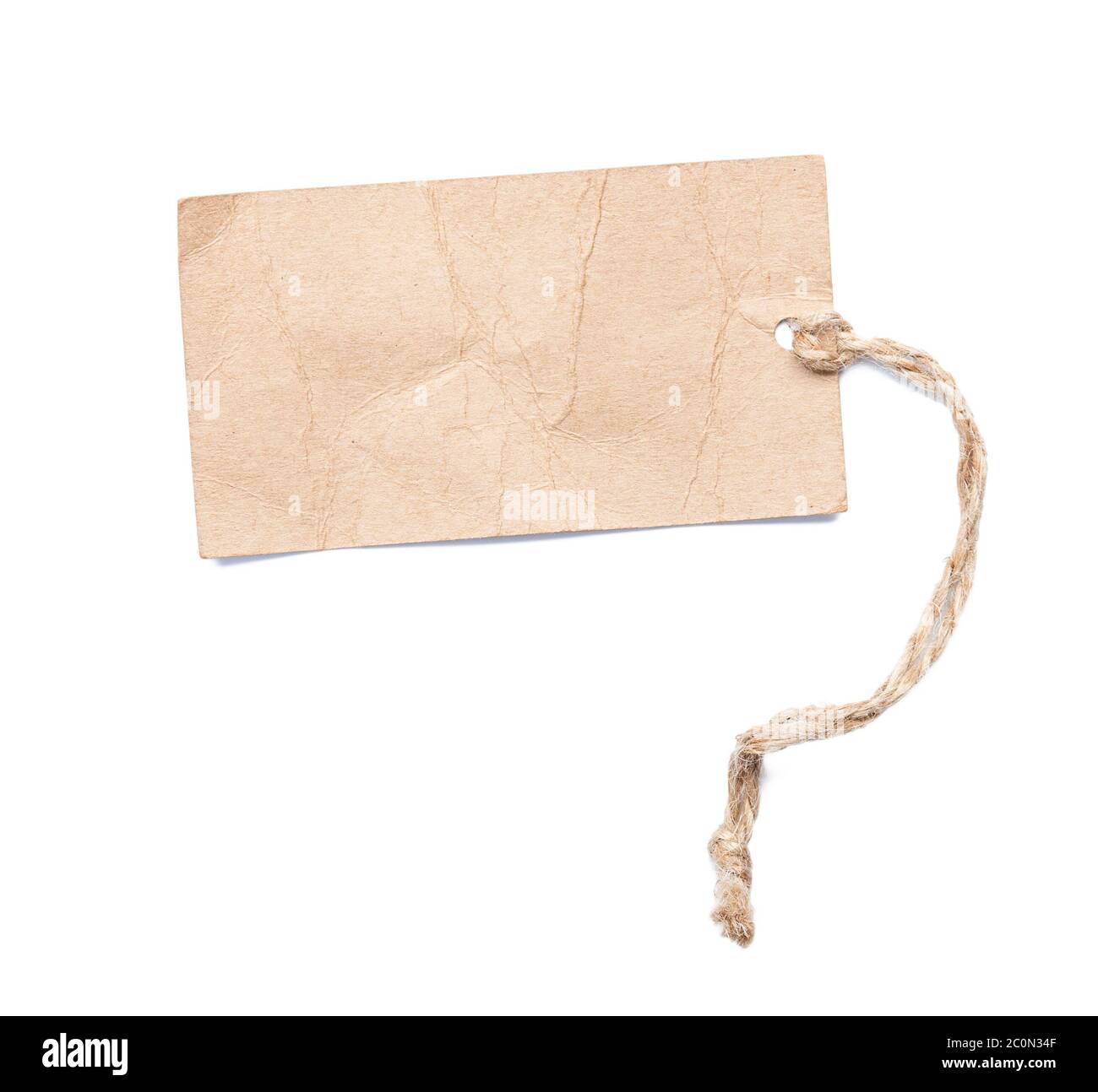 label tag isolated on white background Stock Photo - Alamy