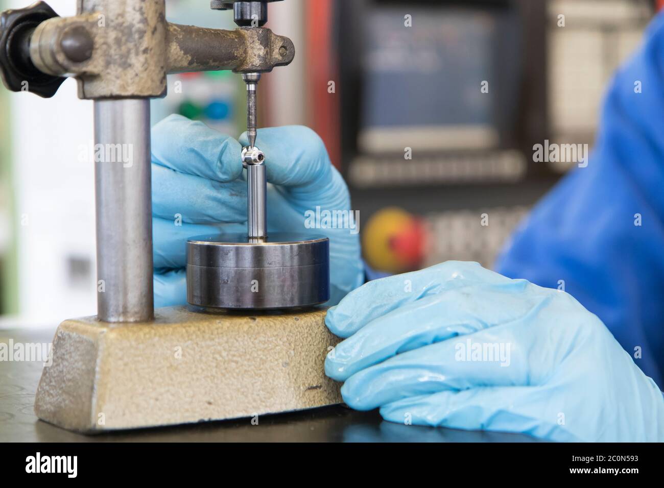Industrial quality check concept image Stock Photo - Alamy
