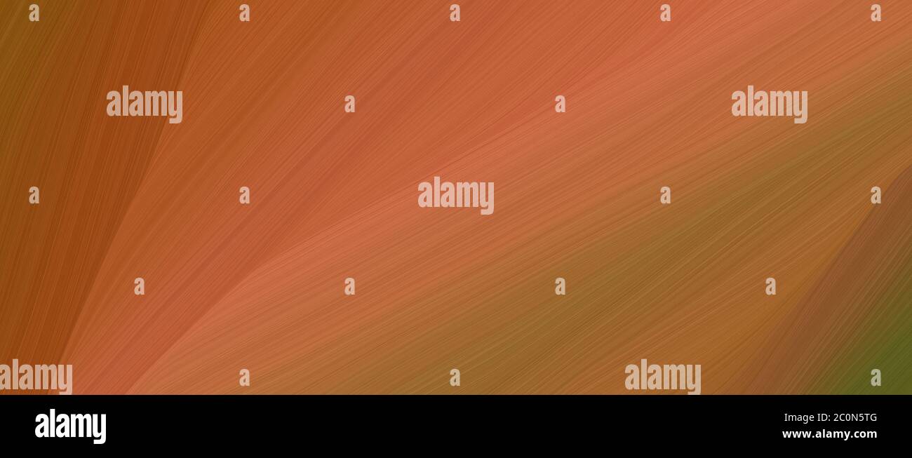 creative curved speed lines background or backdrop with coffee, sienna ...