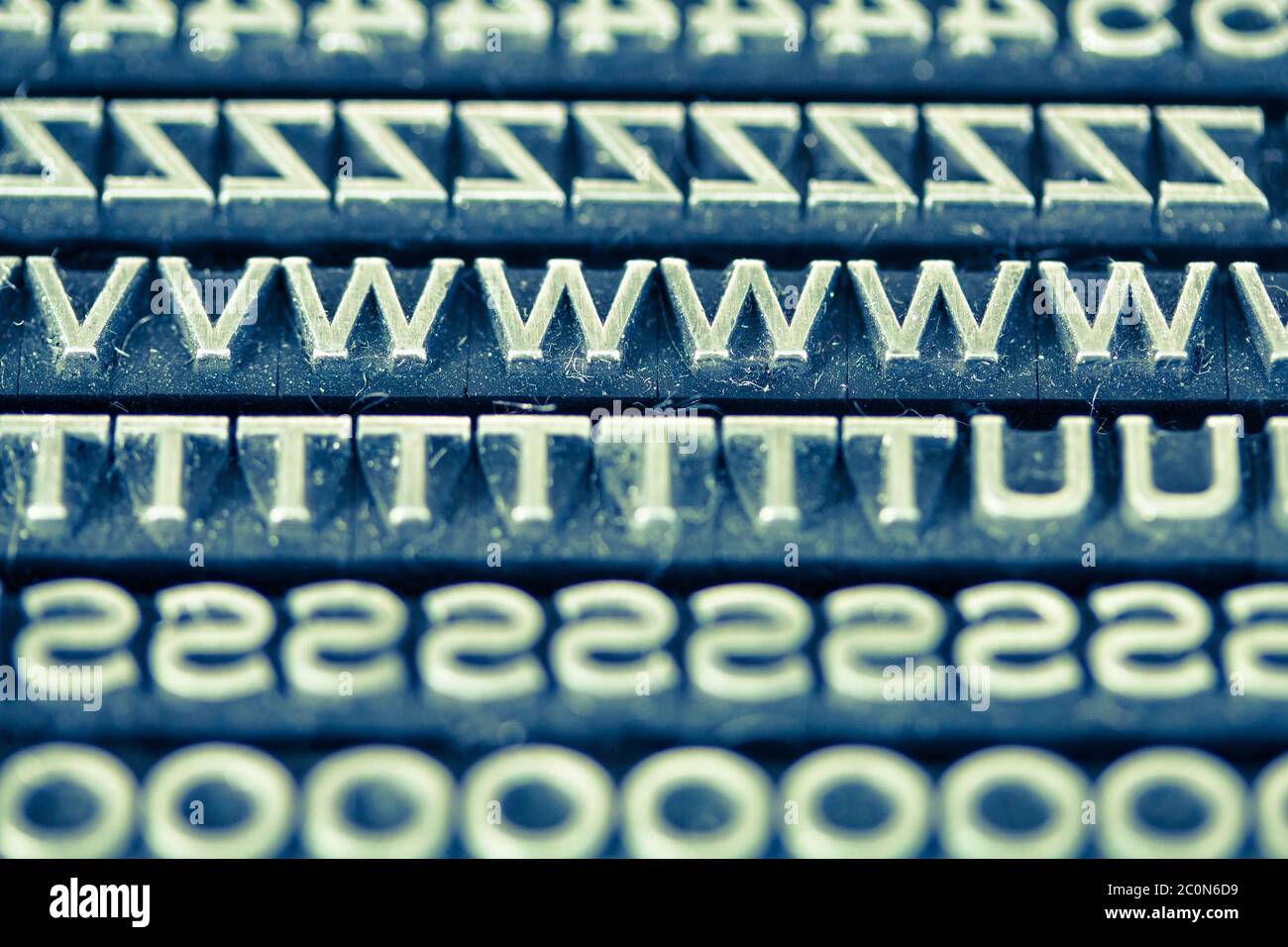 Letterpress Type Background Stock Photo - Alamy