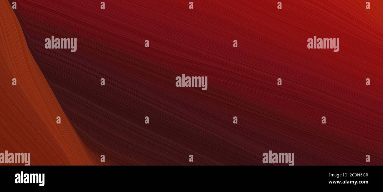 artistic curved speed lines background or backdrop with dark red ...