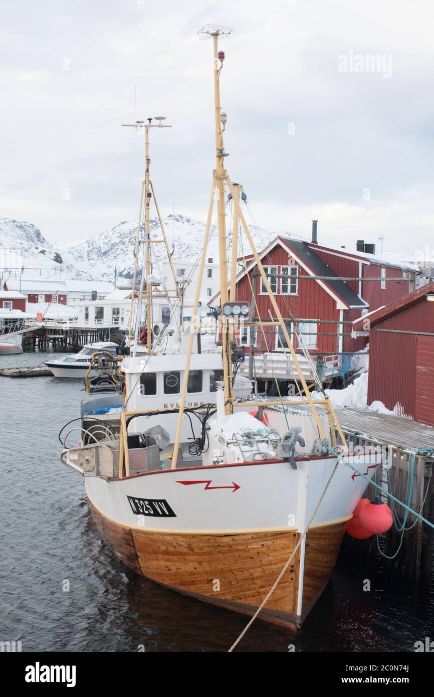 A traditional fishing boat Stock Photo - Alamy