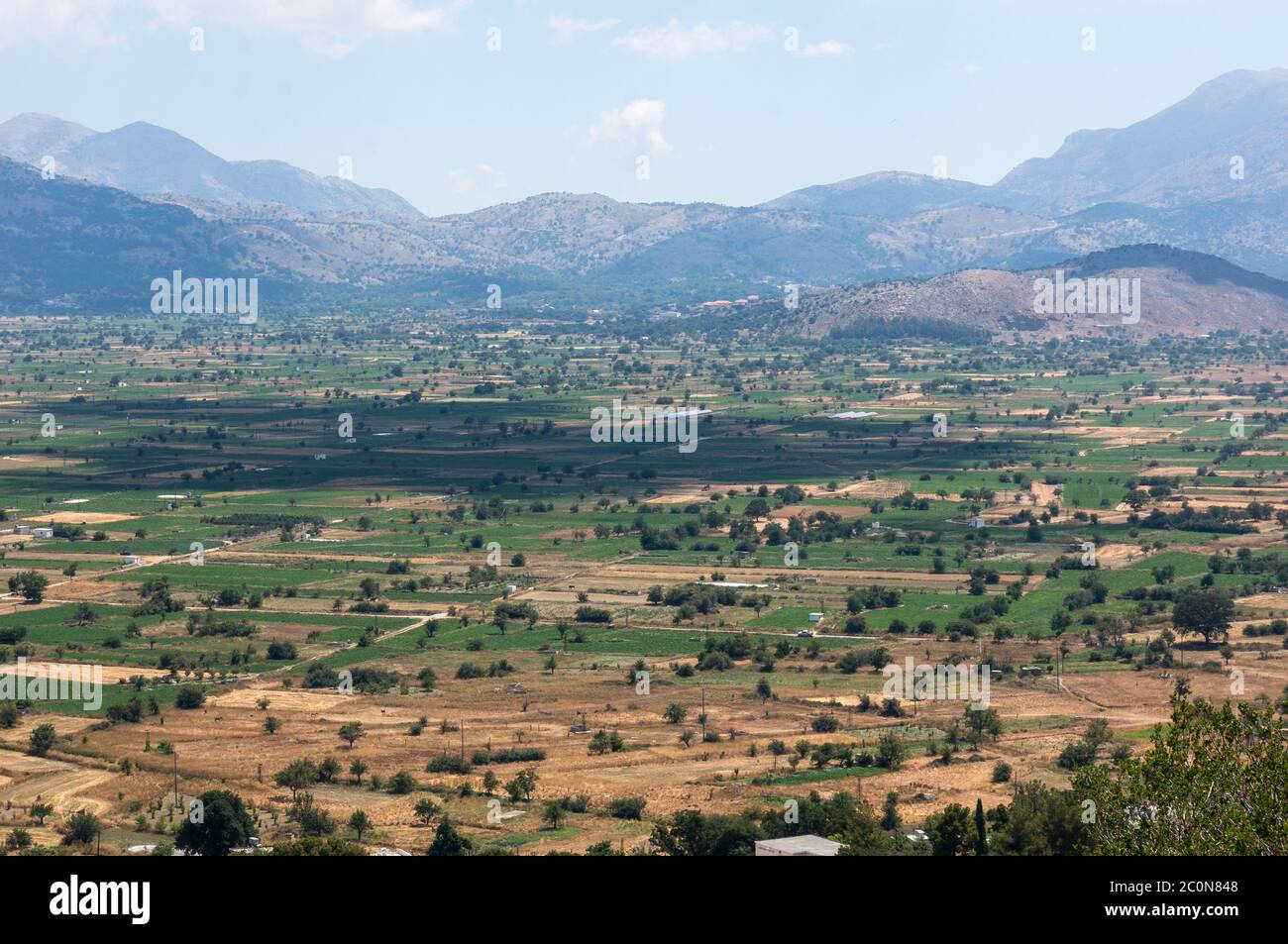 Lassithi plateau famous landmark of Crete Stock Photo - Alamy