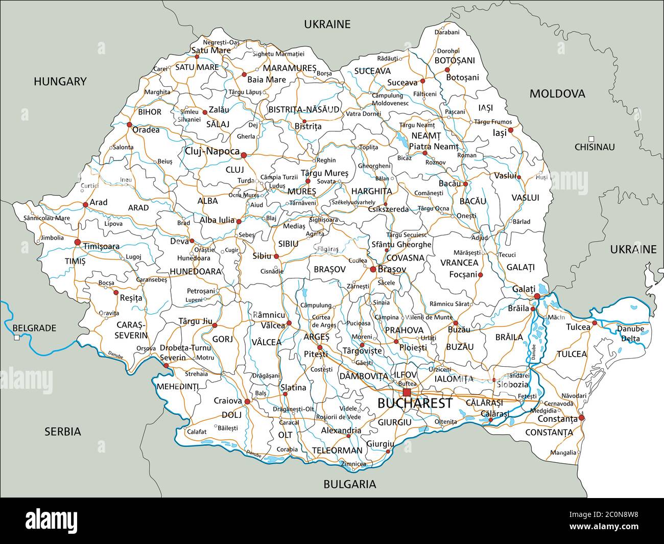 Romanian Road Map