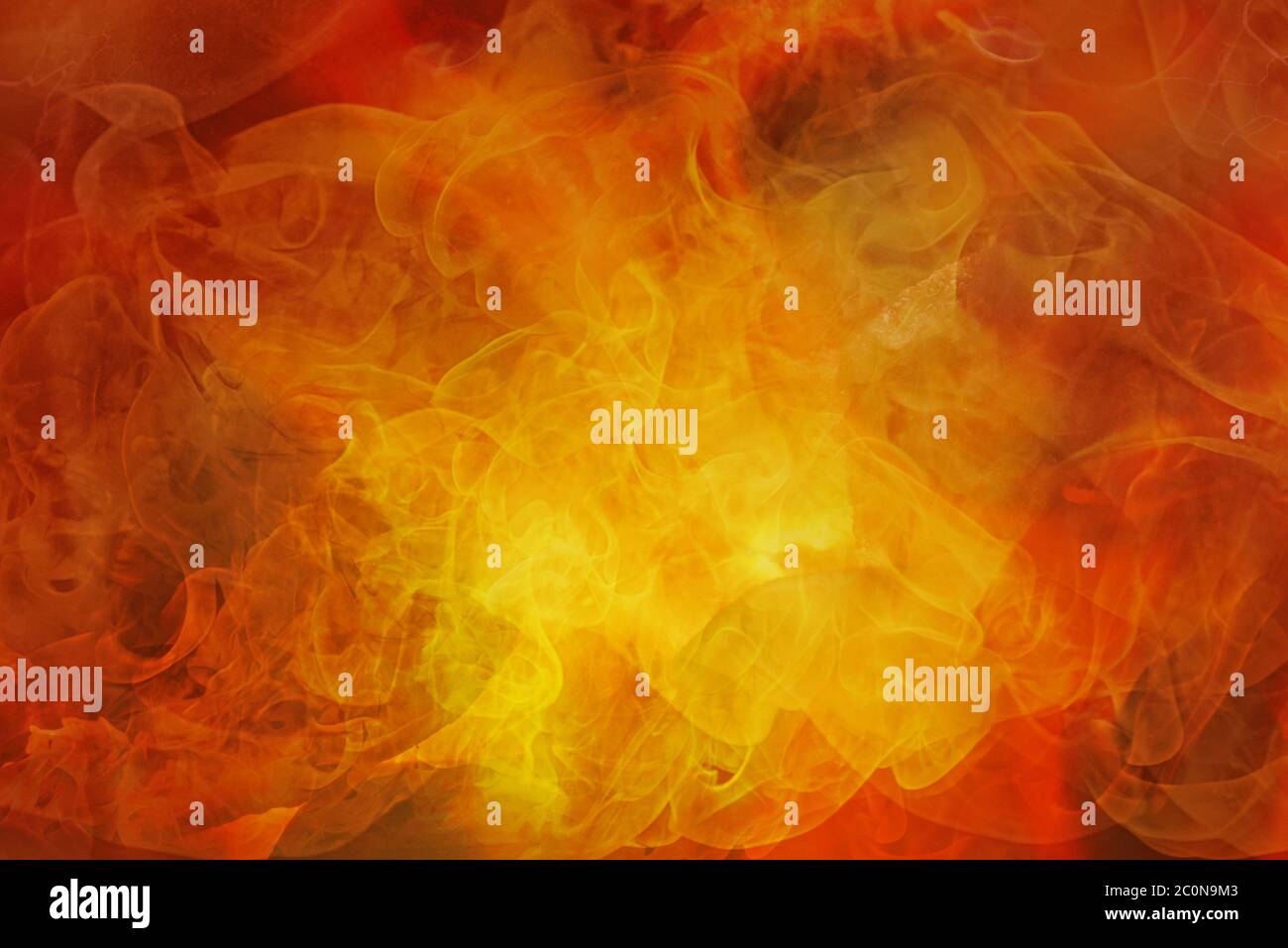 Nature element Fire, abstract background texture in yellow, orange and ...