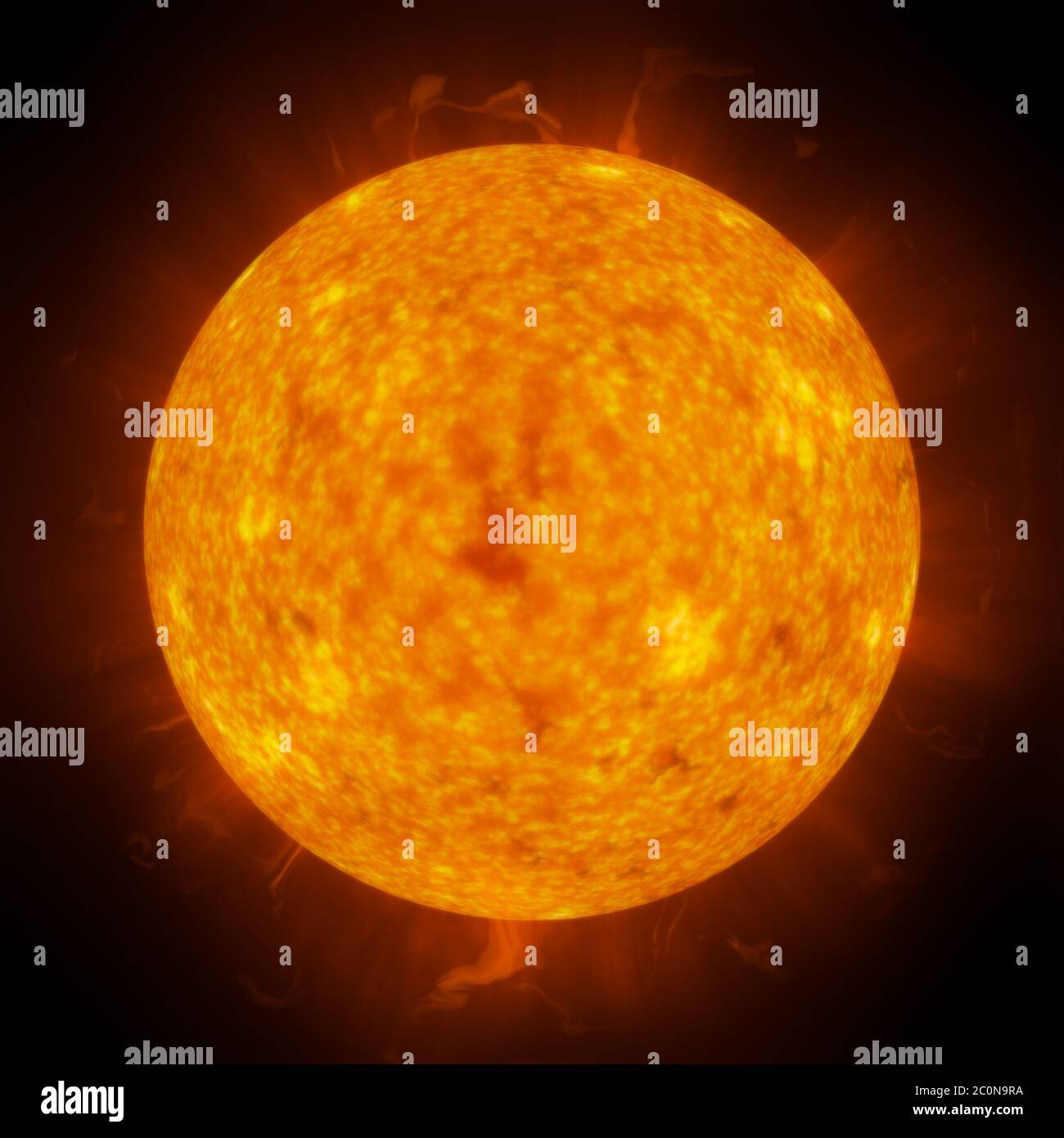 Hot star plasma in space hi-res stock photography and images - Alamy
