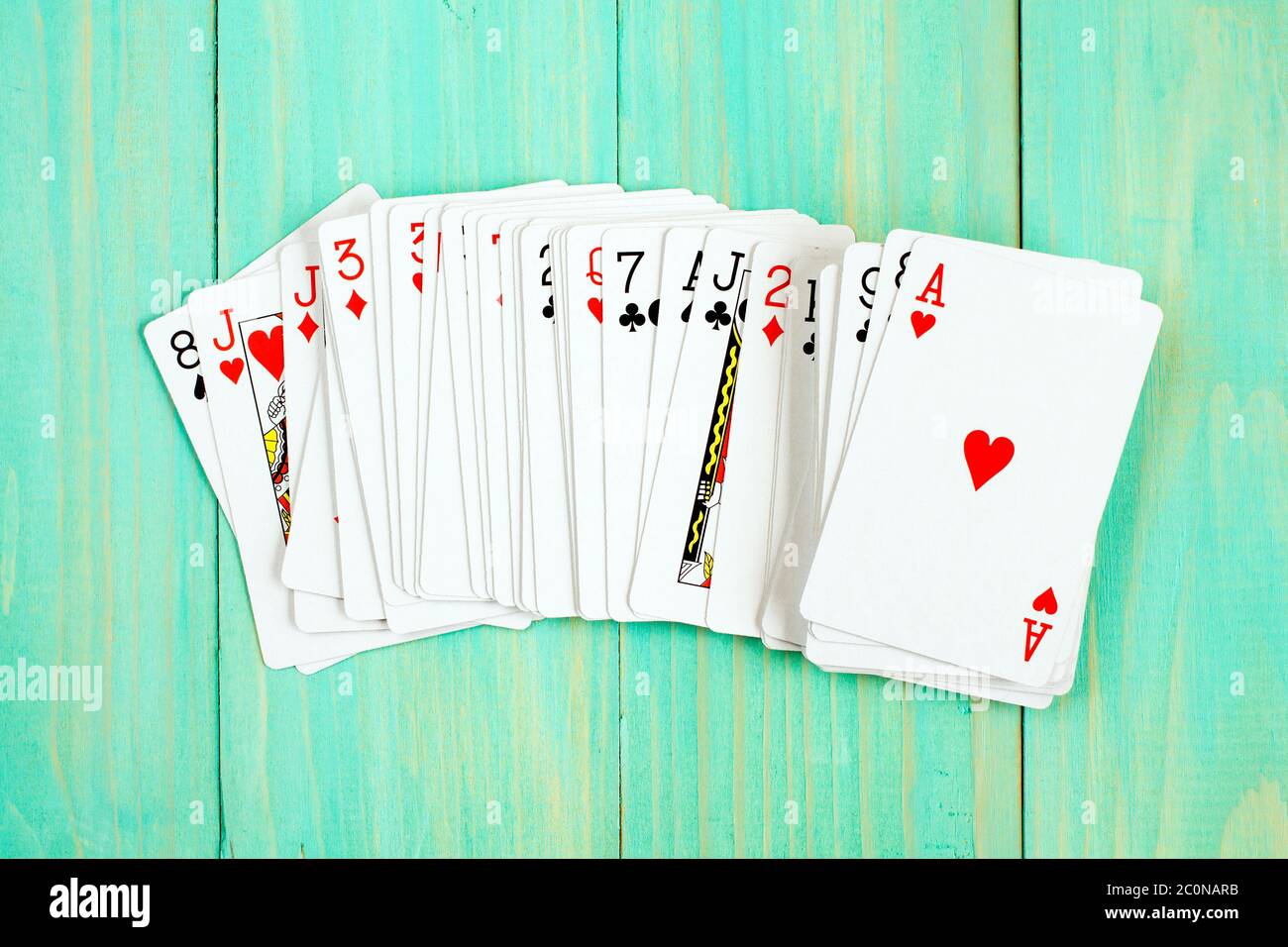 Blue playing card hi-res stock photography and images - Alamy