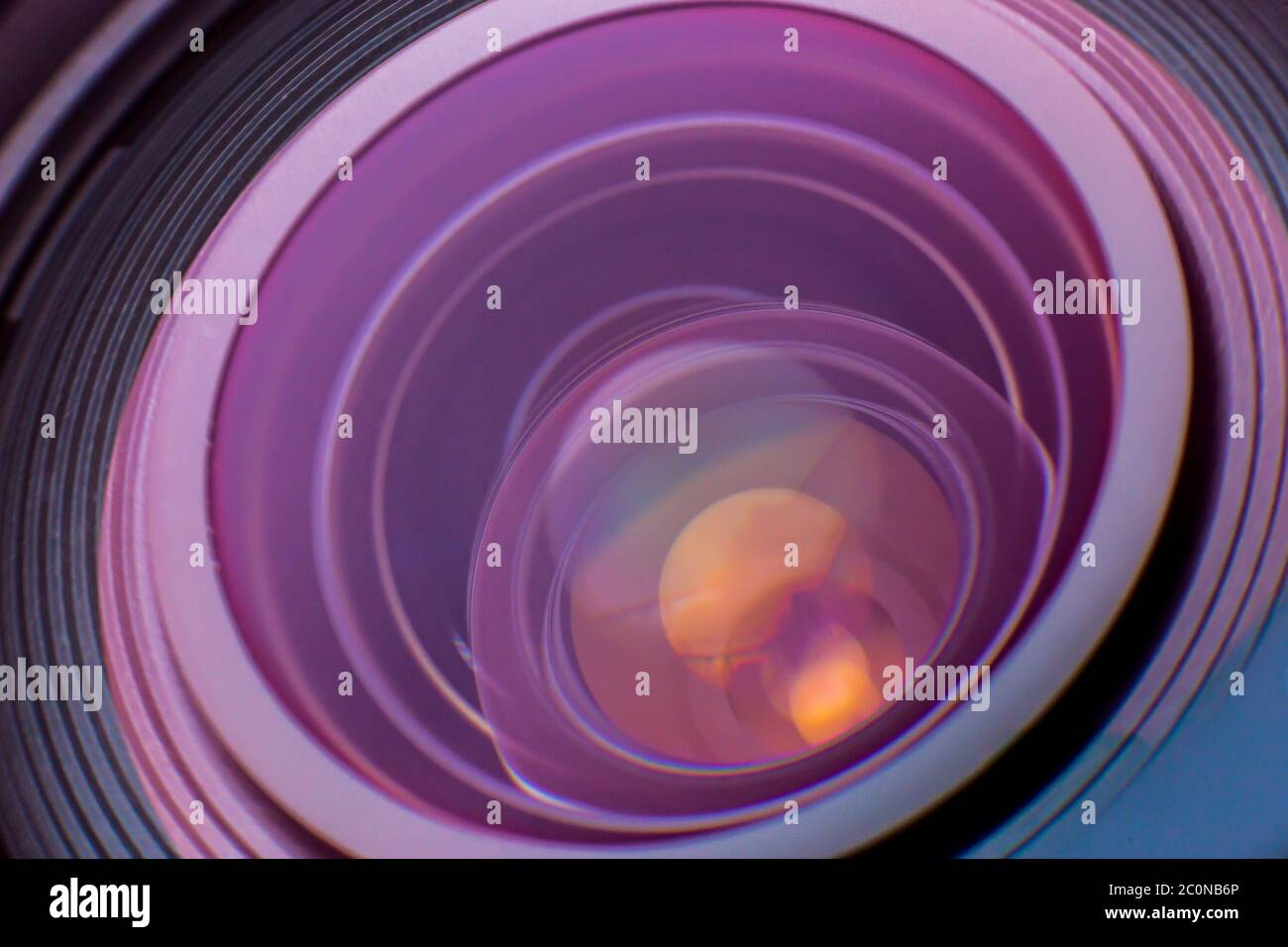 Camera lens. Close up photo Stock Photo - Alamy